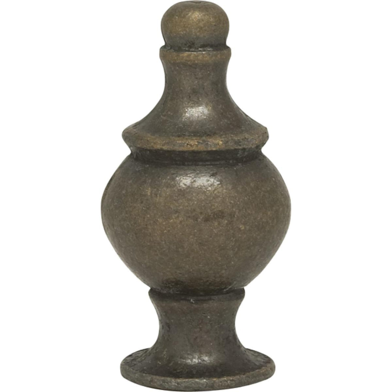 Modern Finial - 1½" h Antique Brass – Stamford Shades