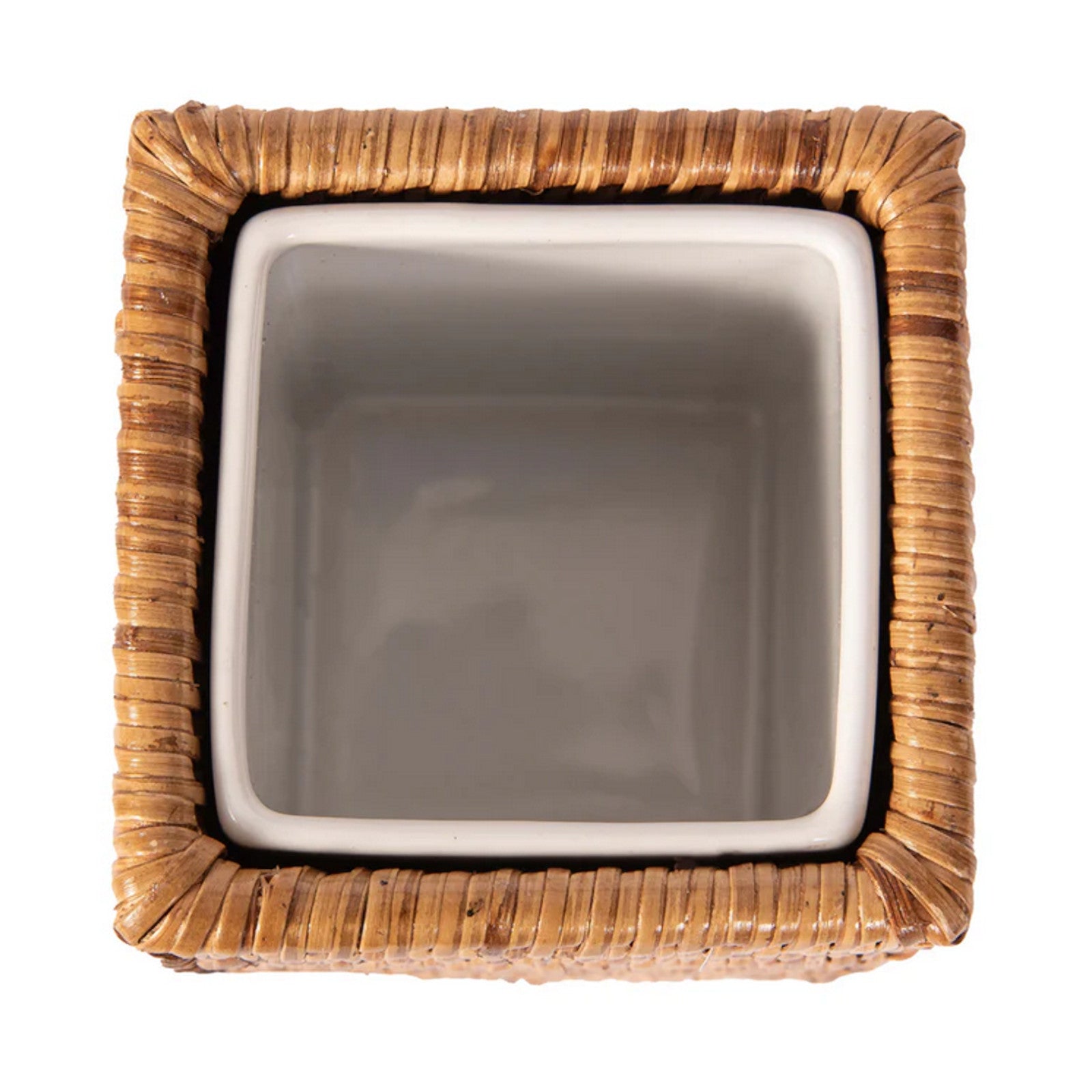 Square Tumbler with Ceramic Insert - Brown – Stamford Shades